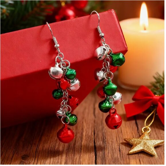 Jewelry | 2 Pairs Last Ones New Holiday Jingo Ball Dangle Earrings ...